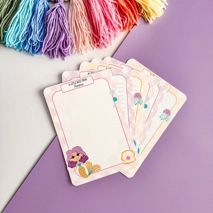 Mermaid Writing Set for Kids | Eco-Friendly Stationery | Dolly and Fred ...