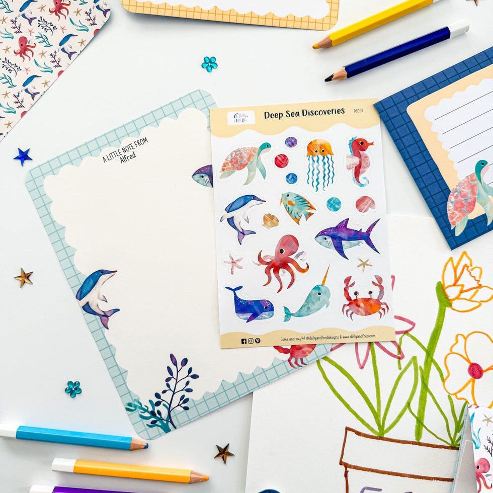 Children's Writing Sets – Dolly and Fred Designs